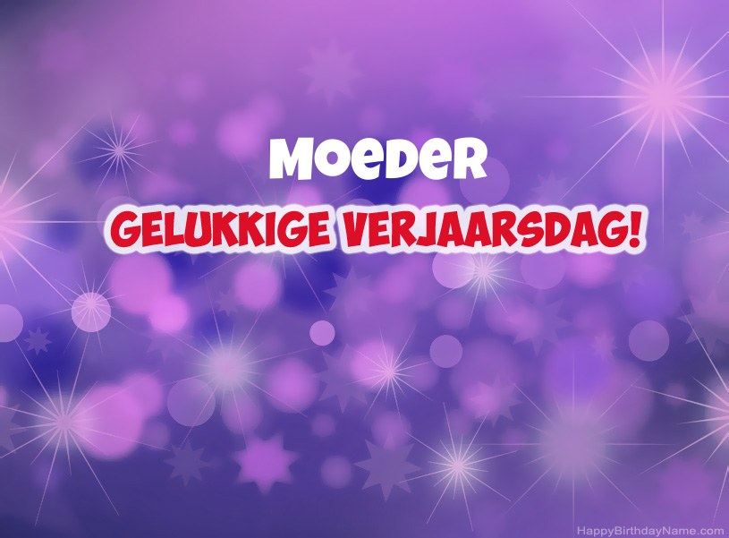 Gelukkige verjaarsdag Moeder - foto's (25)